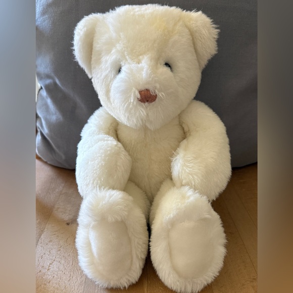 Gund | Toys | Vintage Collectible Gund White Teddy Bear Bunky Bear 267 ...